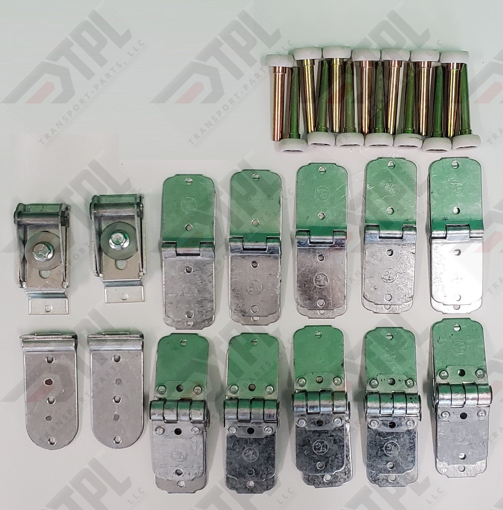 38 Pack TODCO Door Repair Kit- 1" NYLON Rollers - Overhead ROLL UP- 6 – Transport Parts LLC