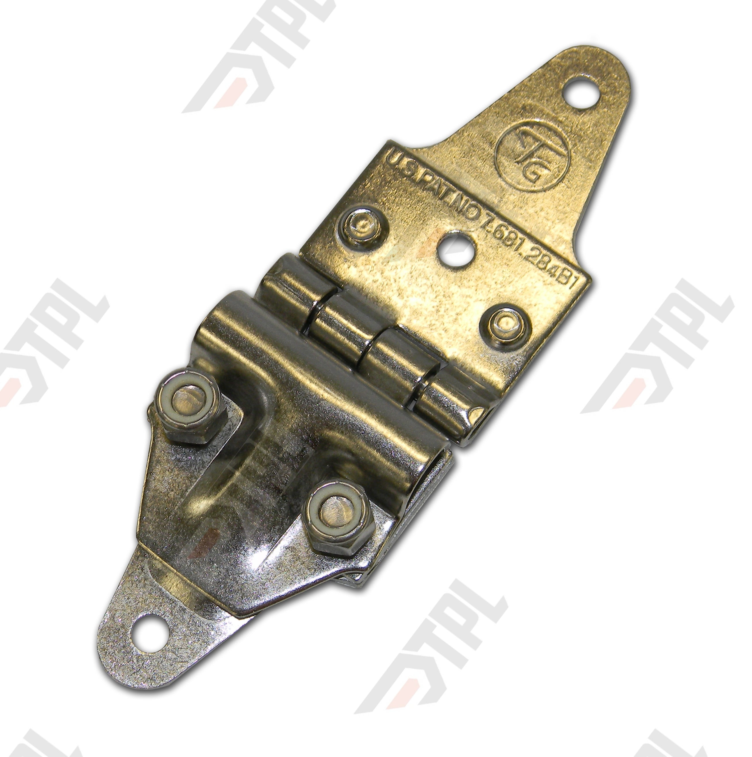 Stainless Steel HD End Hinge Assembly W/ 5/16" Studs – Transport Parts LLC